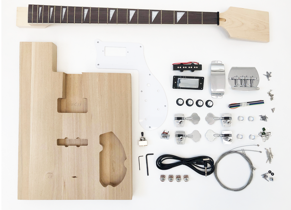 DIY Bass Guitar Kits – Vibeworks Guitars